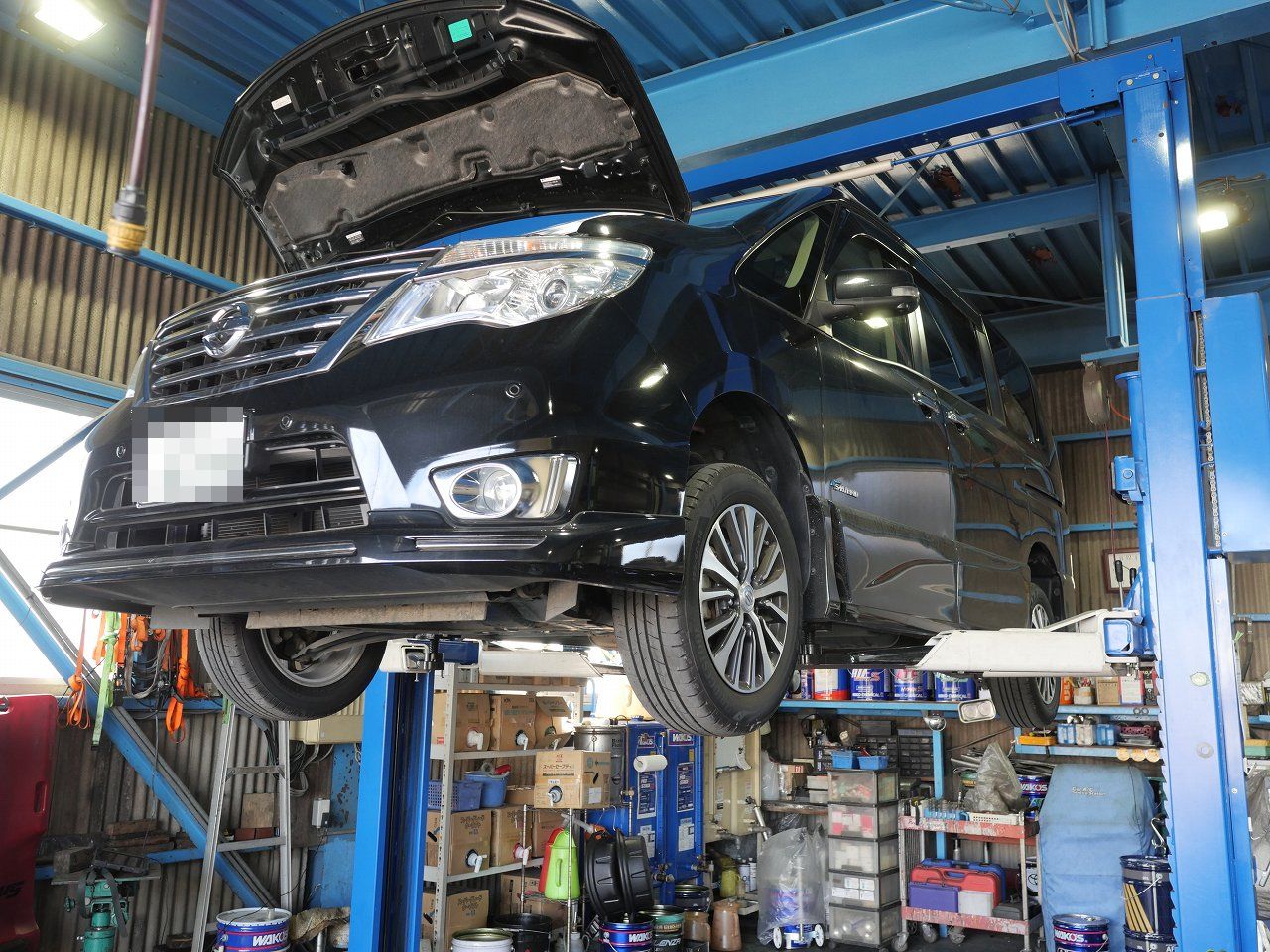 【トルコン太郎】セレナハイブリッドHFC26 日産純正CVTオイルNS-3への圧送交換