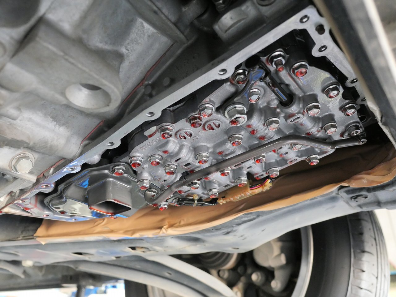 【トルコン太郎】セレナハイブリッドHFC26 日産純正CVTオイルNS-3への圧送交換