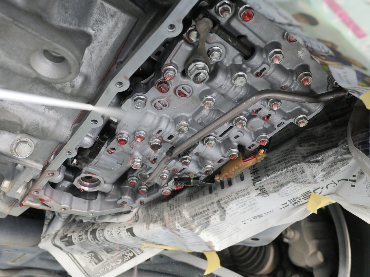 【トルコン太郎】セレナハイブリッドHFC26 日産純正CVTオイルNS-3への圧送交換