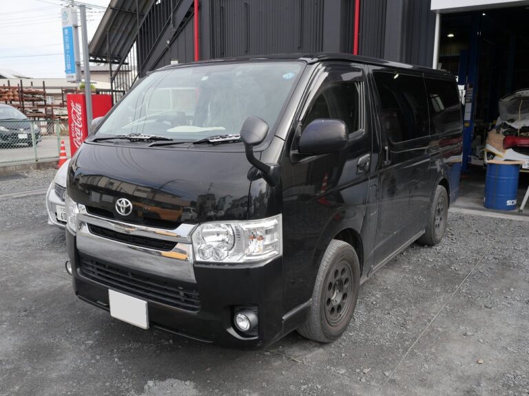 【ウインズ・マルチサーブ】200系ハイエースKDH201Vディーゼルエンジンに堆積する煤カーボンのシステム洗浄